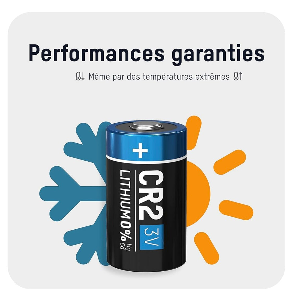 Piles Ansmann CR2 3V LITHIUM 850mAh (x 10) – GEO Gabon Shop & Online